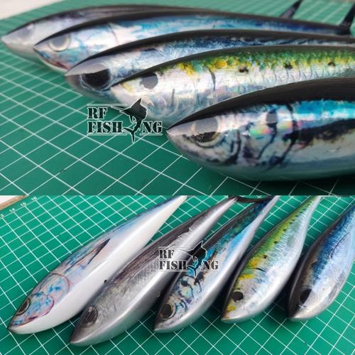 Jual Lure Andeman umpan troling ikan Tuna 100gr warna Ikan - flying ...