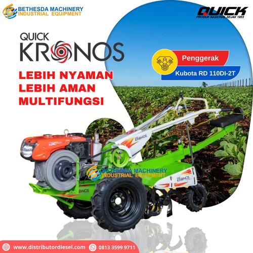 Jual Mesin Traktor Kronos QUICK + Diesel Kubota 11 HP RD 110 DI-2T - Kota Surabaya - Bethesda ...