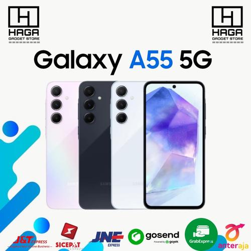 Jual SAMSUNG GALAXY A55 5G GARANSI RESMI SEIN - Ice Blue, 8/256GB ...