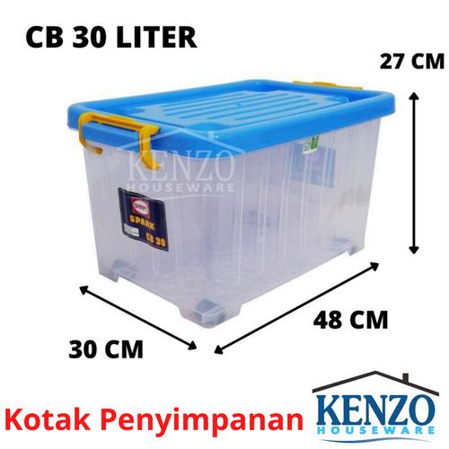 Jual CB 30 Liter Shinpo Container Box Kontainer Storage Box SIP - Kota ...