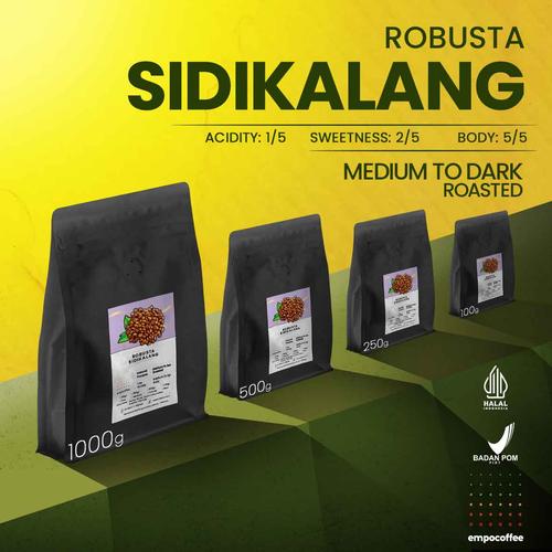 Promo Biji Kopi Bubuk Robusta Sidikalang Sumatra Coffee Bean Espresso ...