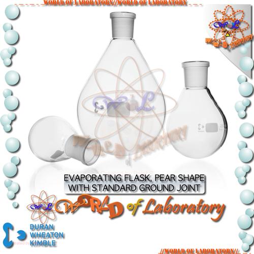 Jual DURAN Evaporating Flask, Pear Shape, with Standard Ground Joint - 100 mL - Jakarta Barat ...
