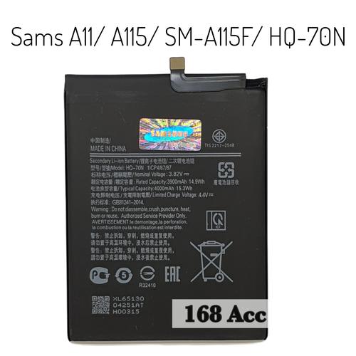 Jual Samsung Baterai Galaxy A11 / A115 / SM-A115F / HQ-70N Original ...