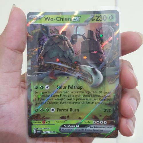 Jual Wo-Chien ex RR sv4a 024/190 Pokemon TCG Indonesia - Jakarta ...