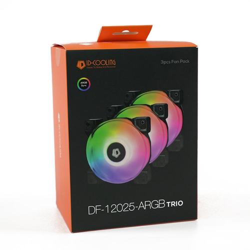 Jual ID-COOLING DF-12025-ARGB TRIO 120mm Addressable LED Sync PWM Fan - Jakarta Timur ...