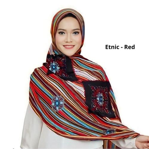 Promo Pashmina Katun Premium Motif Shawl Syal Selendang Scarf Hijab ...