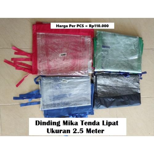 Jual Terpal Dinding Tenda 2.5 Meter Mika - Biru 2.5 Meter - Kota Bekasi ...