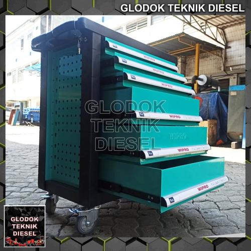 Jual Tool Box Trolly Kabinet 6 Drawer Toolbox 6 Susun Cabinet 6 Laci ...