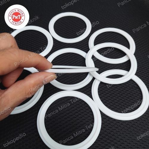 Jual Seal Teflon 6" inch Ferrule PTFE / Gasket Ferrule Sanitary ...