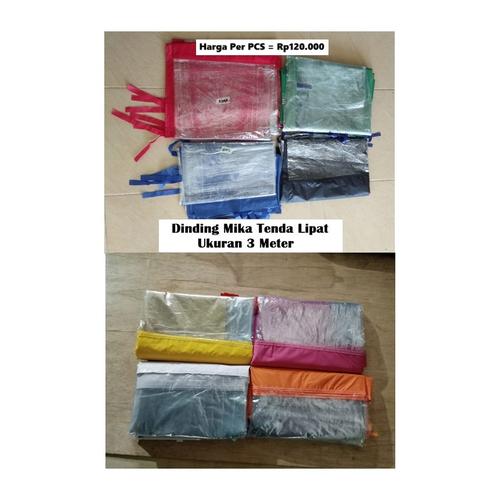 Jual Terpal Dinding Tenda 3 Meter Mika - Biru 3 Meter - Kota Bekasi ...