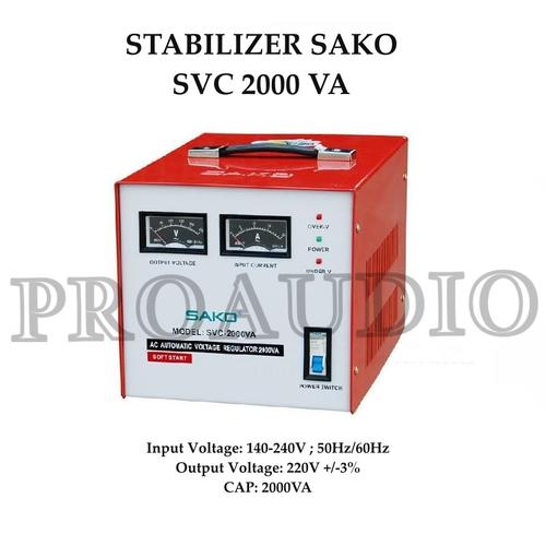 Jual Stabilizer Listrik SAKO SVC 2000 VA Original - Kota Medan ...