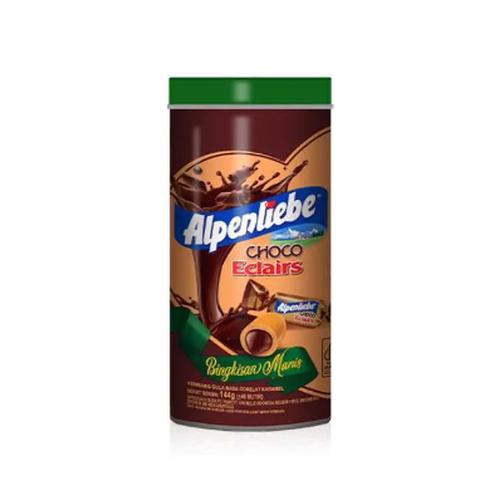 Jual Permen Alpenliebe Choco Eclairs Tin Permen Karamel Coklat Spesial ...