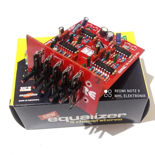 Jual KIT EQUALIZER STEREO 5 CH EQUALISER 5 CHANNEL RANIC - Kab. Jember ...