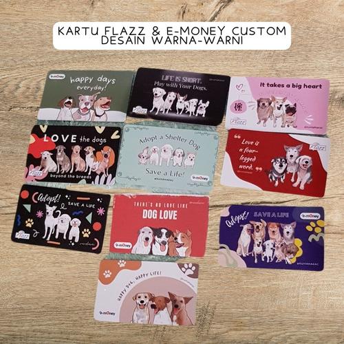 Jual [Custom PO] Part 3 - Kartu Flazz Gen 2 eMoney Colourful Design ...