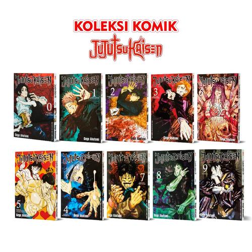 Jual Buku Komik Jujutsu Kaisen Season 1 2 3 4 5 6 7 8 9 0 - Jakarta Timur - Go book's | Tokopedia
