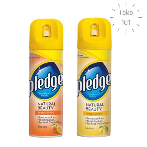 Jual Pledge Furniture Polish Aerosol 170gr - Lemon / Orange - Kota ...