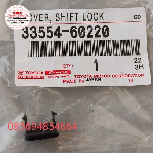 Jual COVER SHIFT LOCK TRANSMISI TOYOTA LAND CRUISER 300 ORI 33554-60220 ...