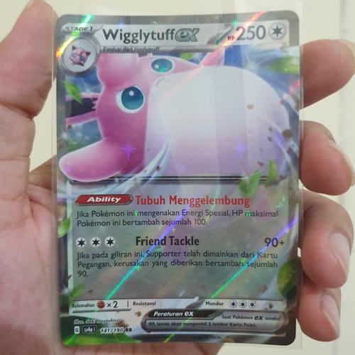 Jual Wigglytuff ex RR sv4a 141/190 Pokemon TCG Indonesia - Jakarta ...