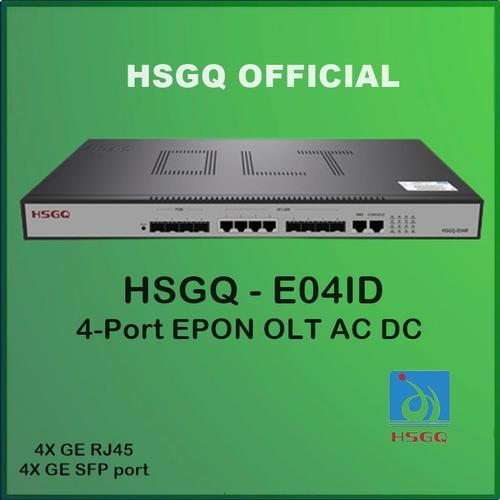 Promo HSGQ E04ID EPON OLT 4 Port AC+DC (Dual Power) NON SFP EPON OLT ...