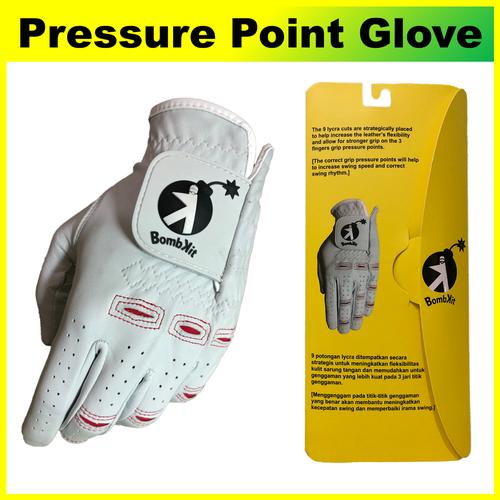 Jual BombKit Pressure Point Glove Sarung Tangan Golf Kulit Cabretta Tebal - 22 - Jakarta Utara ...