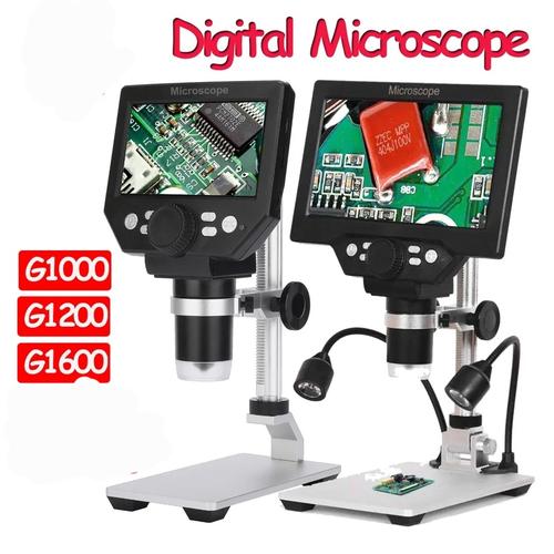 Jual mikroskop digital 1000X 1200X microscope industri lab inspeksi ...