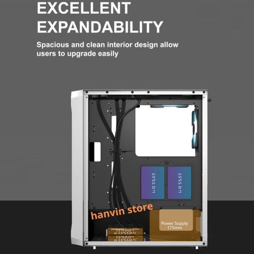 Jual Casing RX Genjiro White + 3 Fan ARGB - Jakarta Timur - Electronic ...