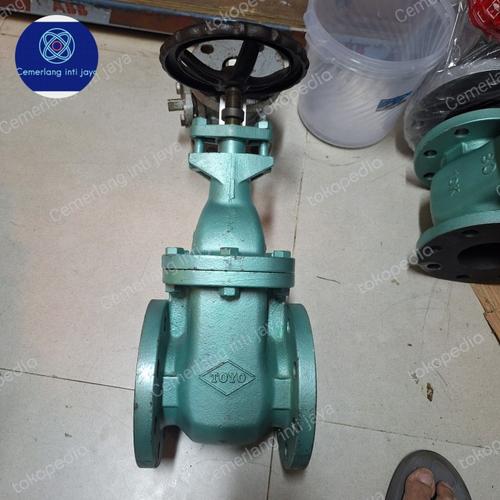 Jual Gate Valve Toyo 2 1/2" inch / Gate Valve cast iron toyo DN65 JIS ...