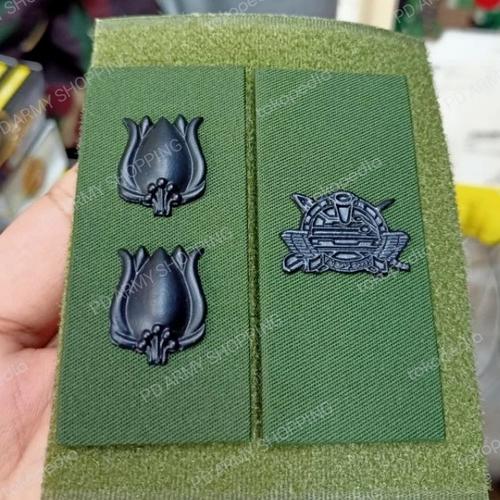 Jual PANGKAT KERAH BAJU PDL LETKOL KAVALERI BAHAN LOGAM / PANGKAT PDL ...