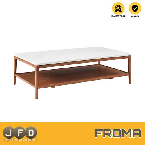 Jual Meja Tamu Marmer Carrara Froma Modern Coffee Table Aesthetic ...