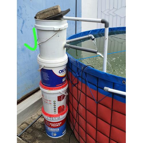 Jual Ember Filter DIY Chamber Tong Media Filter Kolam Aquarium Bio Bak ...