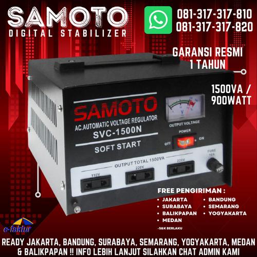 Jual SAMOTO STABILIZER - STABILIZER KOMPUTER 1500VA - Kota Medan - Raja ...