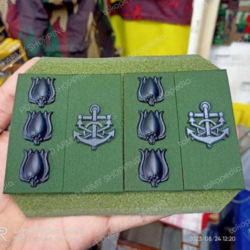 Jual PANGKAT KERAH PDL KOLONEL HUKUM AL / PANGKAT BAJU PDL KOLONEL ...