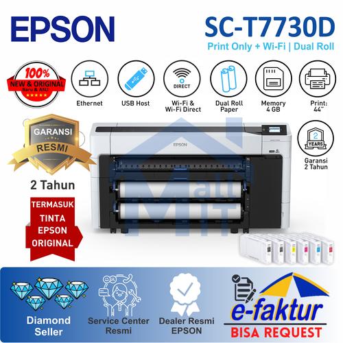 Promo Printer Surecolor SC-T7730D T7730DM T7730 Stand Plotter A0 44" T7270 - SC-T7730D Cicil 0% ...