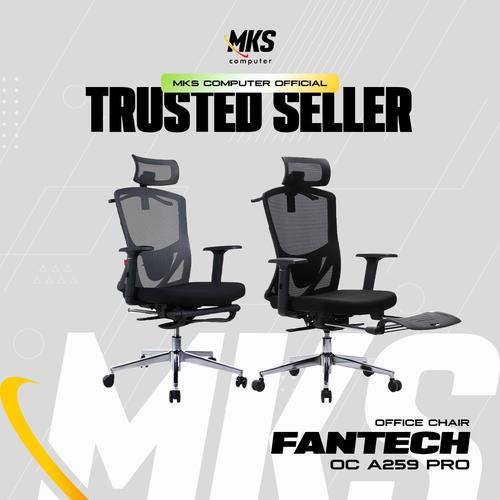 Jual Fantech OCA259 PRO Premium Office Chair - Black - Kab. Sleman ...