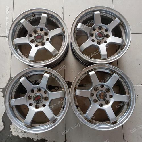 Jual Velg Mobil TE37 Ring 14 Baut 4 PCD 4X100/4X114 Pnp Agya,Ayla ...
