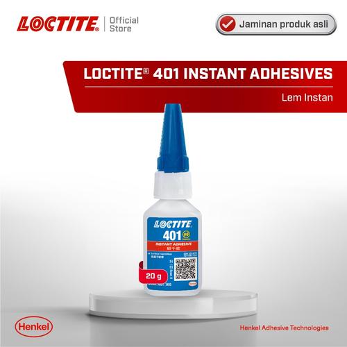Promo Henkel LOCTITE 401 Instant Adhesive Lem Instan Lem Super Glue 20 ...