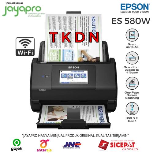 Jual EPSON WORKFORCE ES 580W SCANNER RESMI - Jakarta Pusat - JAYAPRO ...