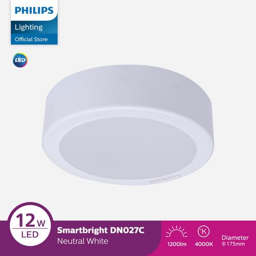 Promo Lampu Philips Downlight DN027C G3 LED12/NW 12W 220-240V D175 ...