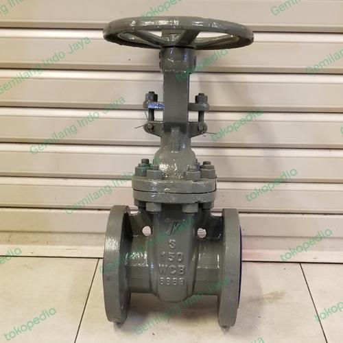 Jual Gate Valve Ansi 3" Inch Flange Ansi 150 DN80 Cast Iron - Jakarta ...