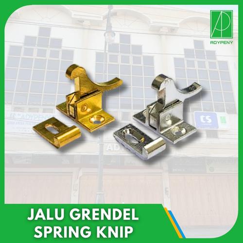 Jual Jalu Grendel Spring Knip Pengunci Jendela - Silver - Kota Semarang ...