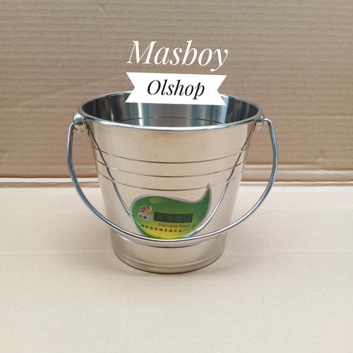 Jual Ember Stainless Steel 1,5 Liter / Tempat Es Batu ice Bucket ...