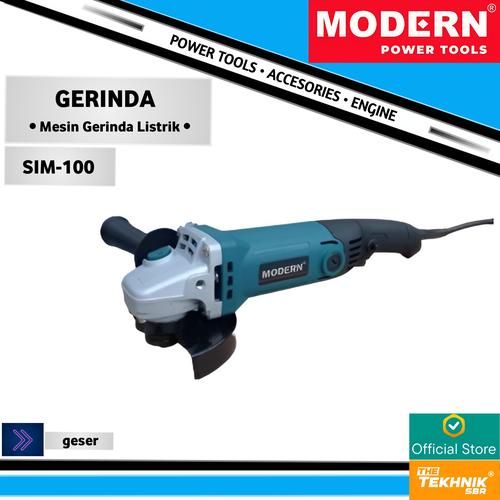 Jual MODERN Angle Disc Grinder 4" | Mesin Gerinda Tangan Listrik SIM ...