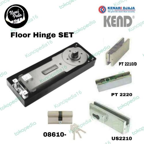 Jual Floor Hinge KEND FITTING SET - Engsel Lantai Pintu kaca KEND FH ...
