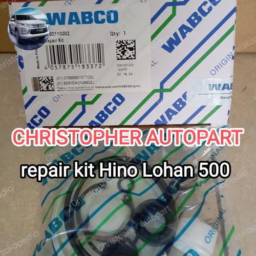 Jual repair kit valve kura kura hino Lohan 500 wabco S407Q EV040 ...