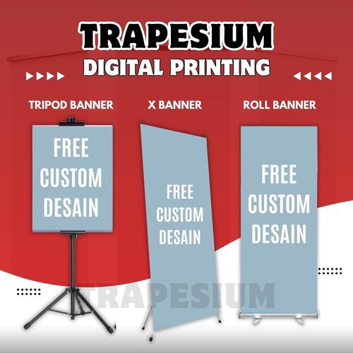 Jual PAKET BANNER (XBANNER,ROLLUP/TRIPOD) - Kota Bandung - TRAPESIUM41 ...