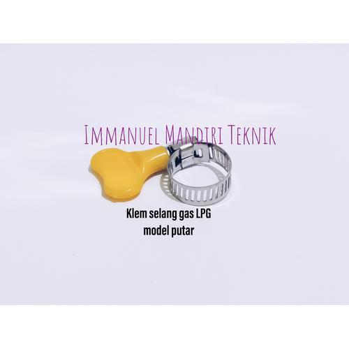 Jual Klem selang gas LPG / hose clamp gas LPG model putar - Jakarta ...
