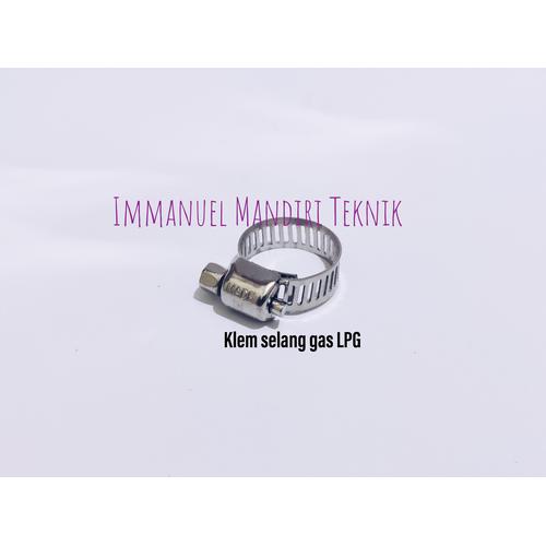 Jual Klem selang gas LPG / hose clamp gas LPG made in taiwan - Jakarta ...