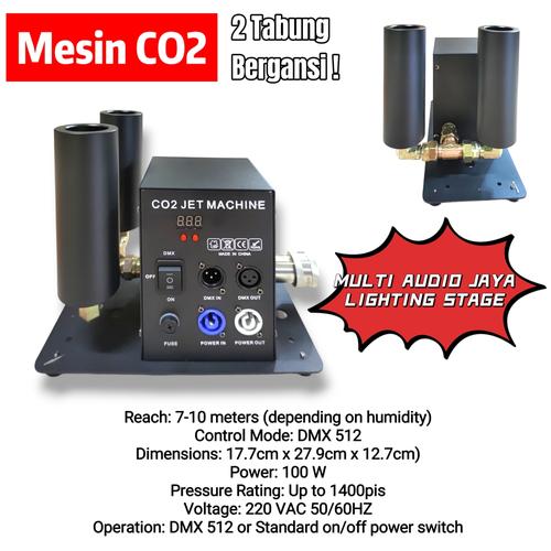 Jual Mesin Asap CO2 Effect Panggung 2 Tabung Delta X Series - Jakarta ...