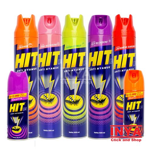 Promo HIT Wangi Anti Nyamuk dan Serangga - Obat Nyamuk Semprot - HIT ...