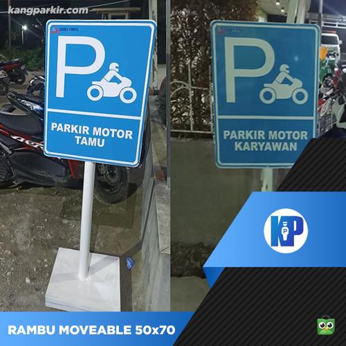 Jual Rambu Moveable Ukuran Plat 50x70cm - Kab. Bekasi - Kang Parkir by ...